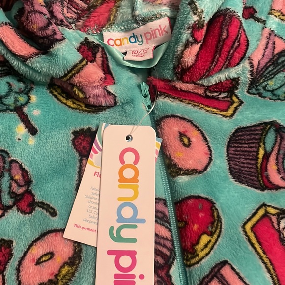 candy pink | Pajamas | Candy Pink Soft Full Body Pj Sleeper Set | Poshmark